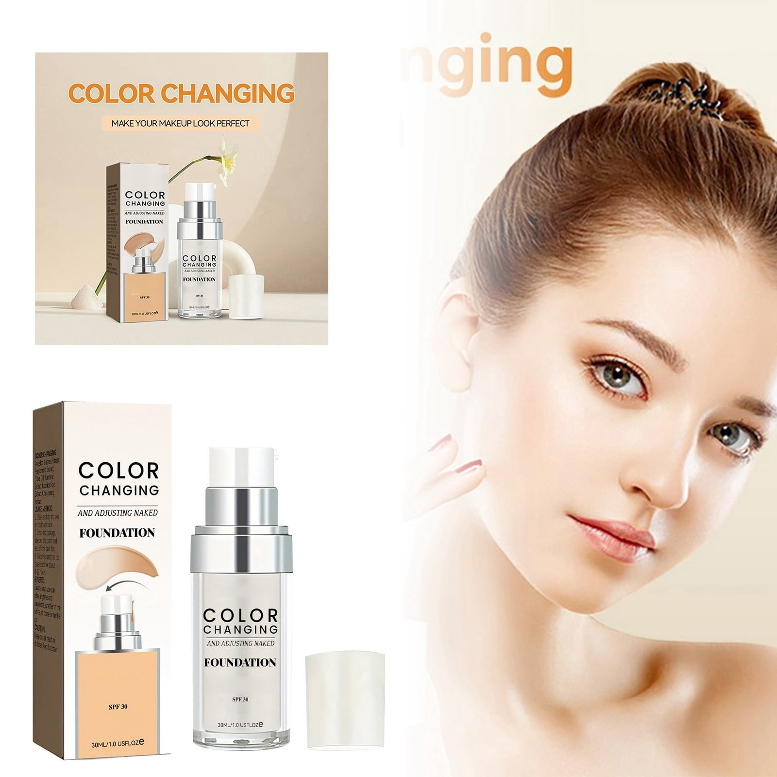 Concealer And Oil Control Liquid Foundation Light Liquid Foundation ...