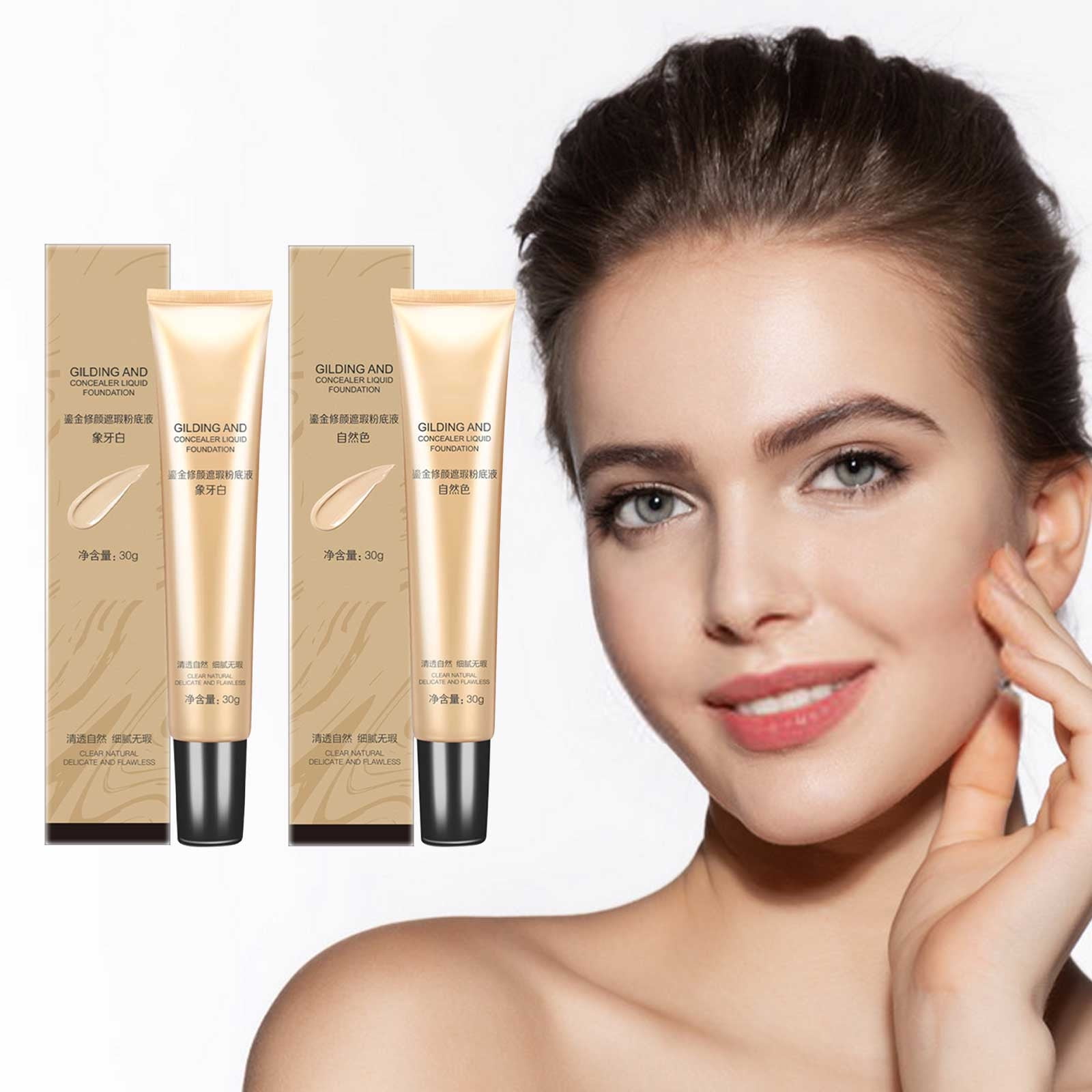 Concealer Base Makeup, Long-Lasting Liquid Base, Water-resistant, Full ...
