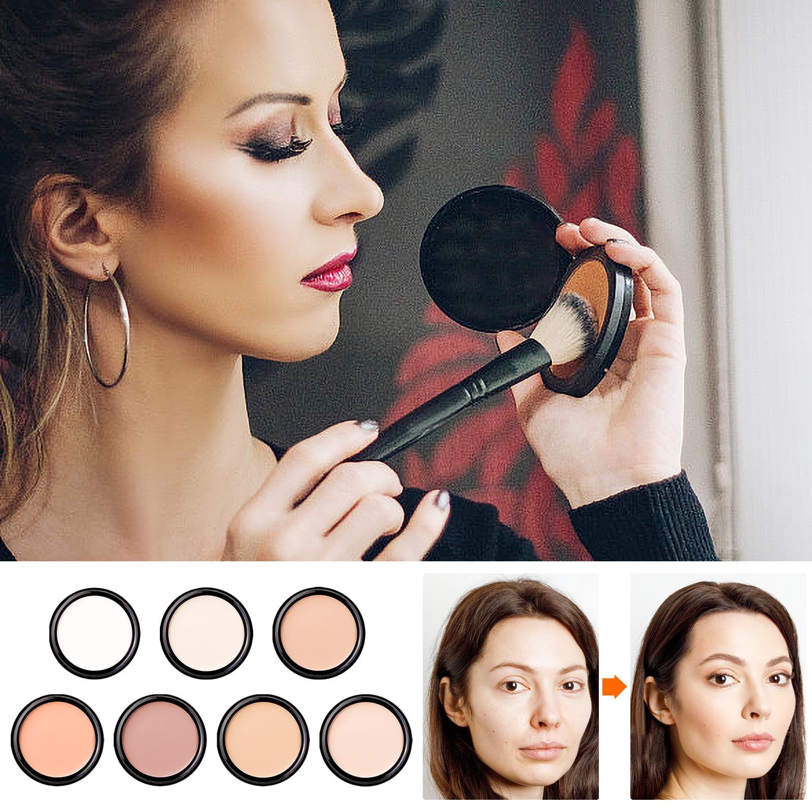 Concealer Brightens, Hides Dark Circles, Easy Repair, Skin Tone ...