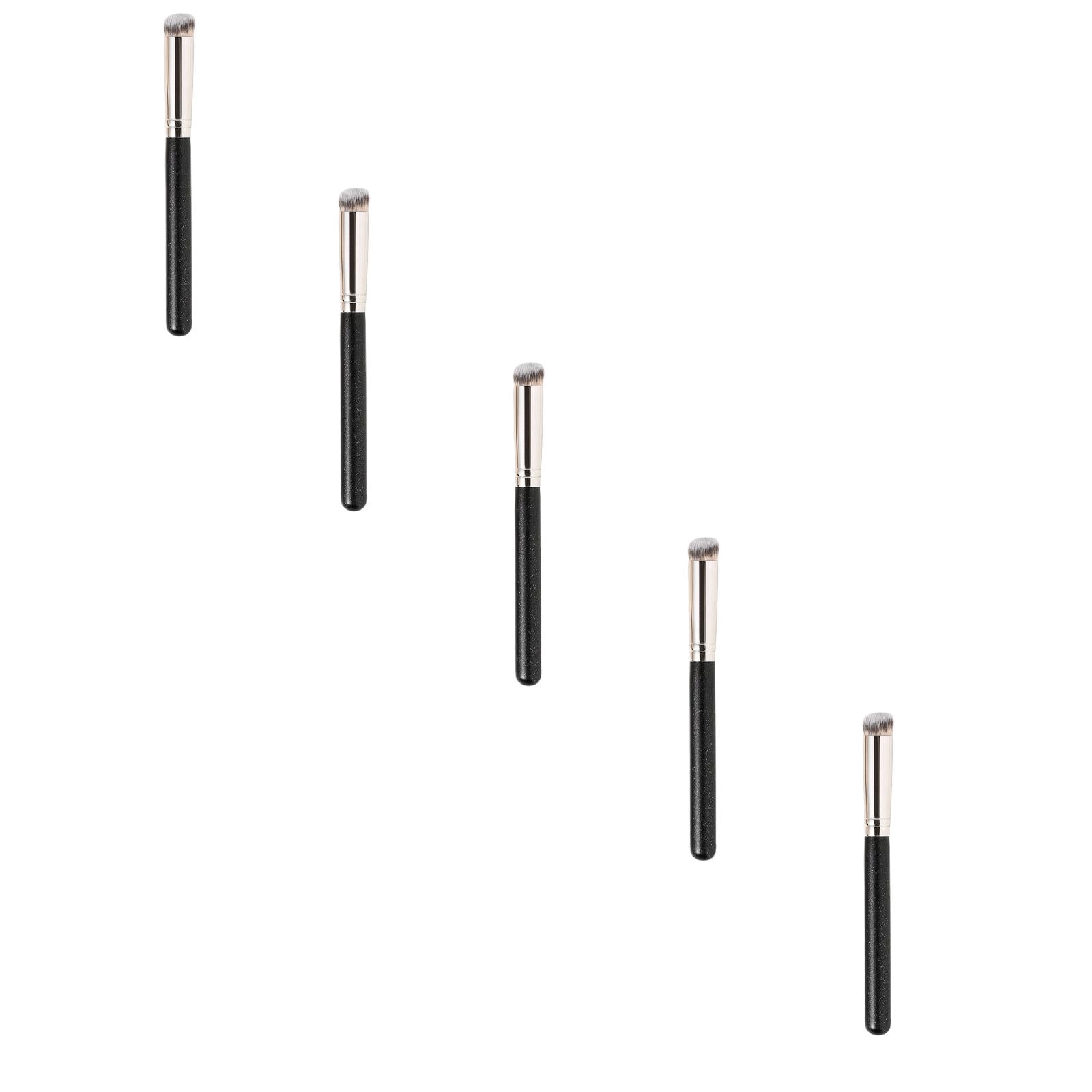 Concealer Brush Under Eye Mini Angled Flat Top Nose Brush for ...