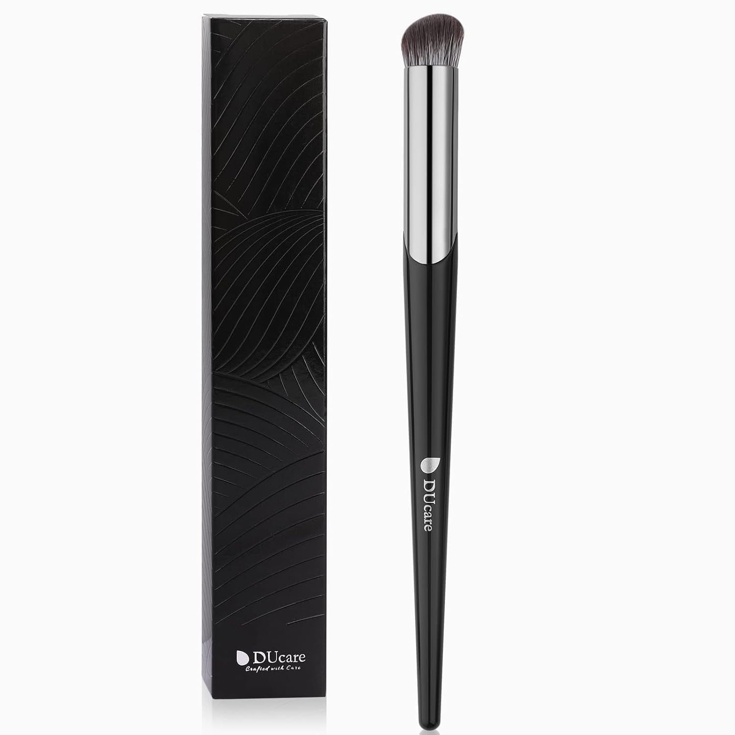 Concealer Brush Under Eye, DUcare Angled Small Nose Contour Brush ...
