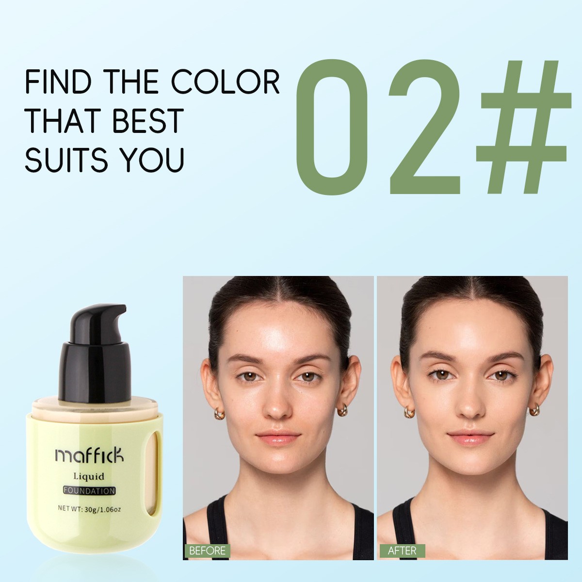 Concealer Foundation Makeup,Capsule Foundations Liquid Waterproof Sweat-Proof Concealer Moist ...