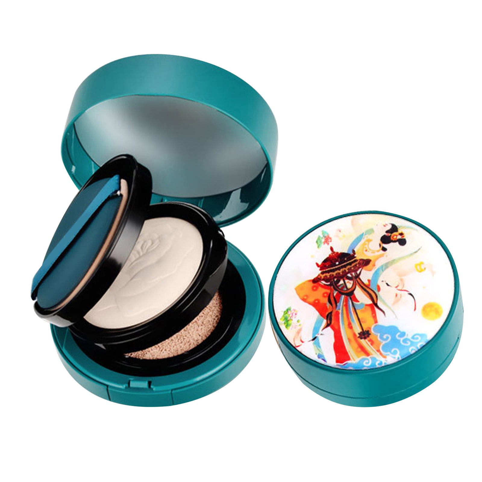 Concealer Foundation White Powder Double Layer Foundation Make Up And ...