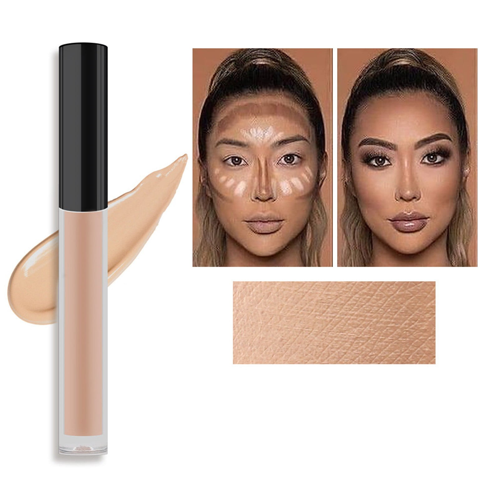 Concealer Full Coverage Highly Pigmented Finish Light Beige Long ...