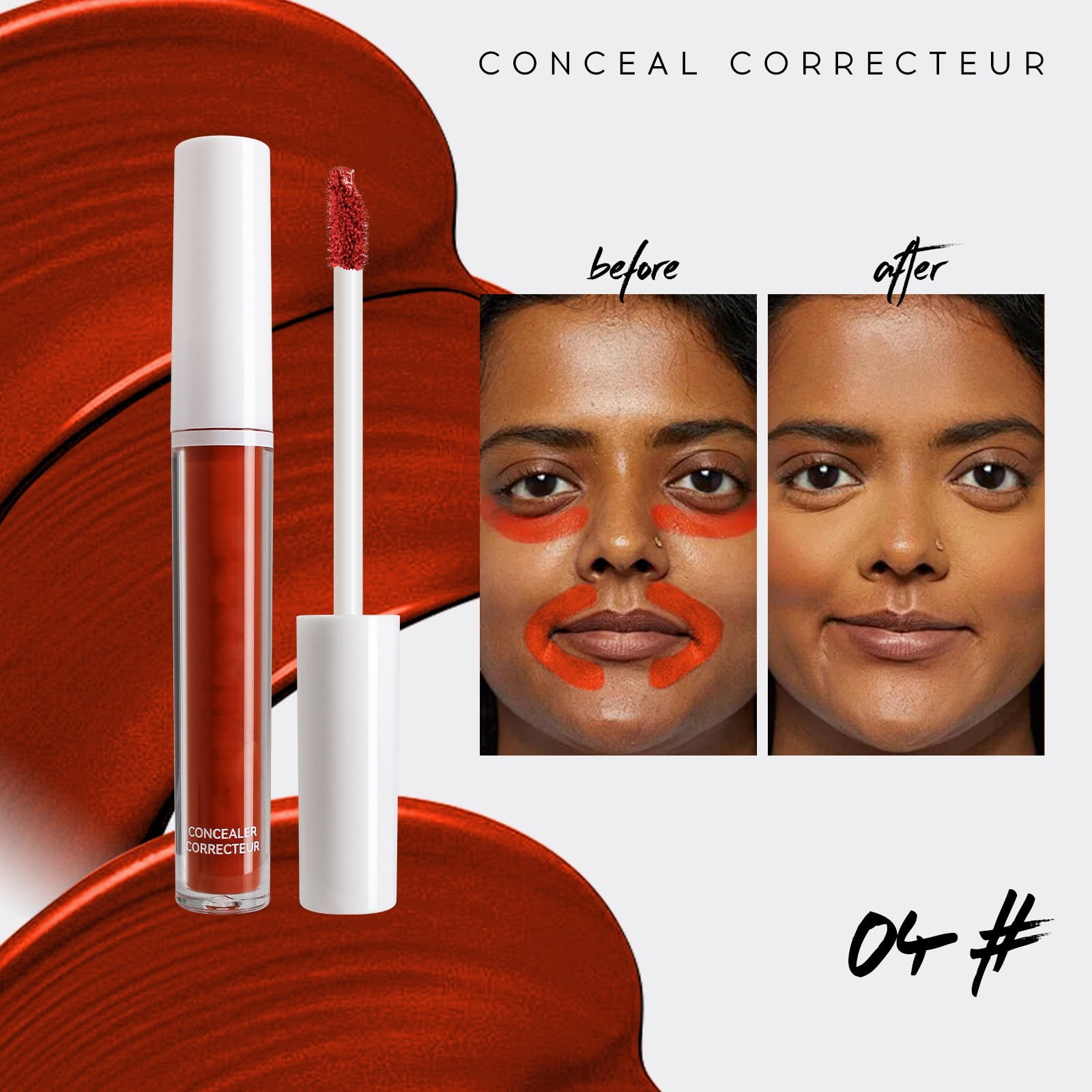 Concealer Full Coverage,White Concealer,Border Colored Concealer ...