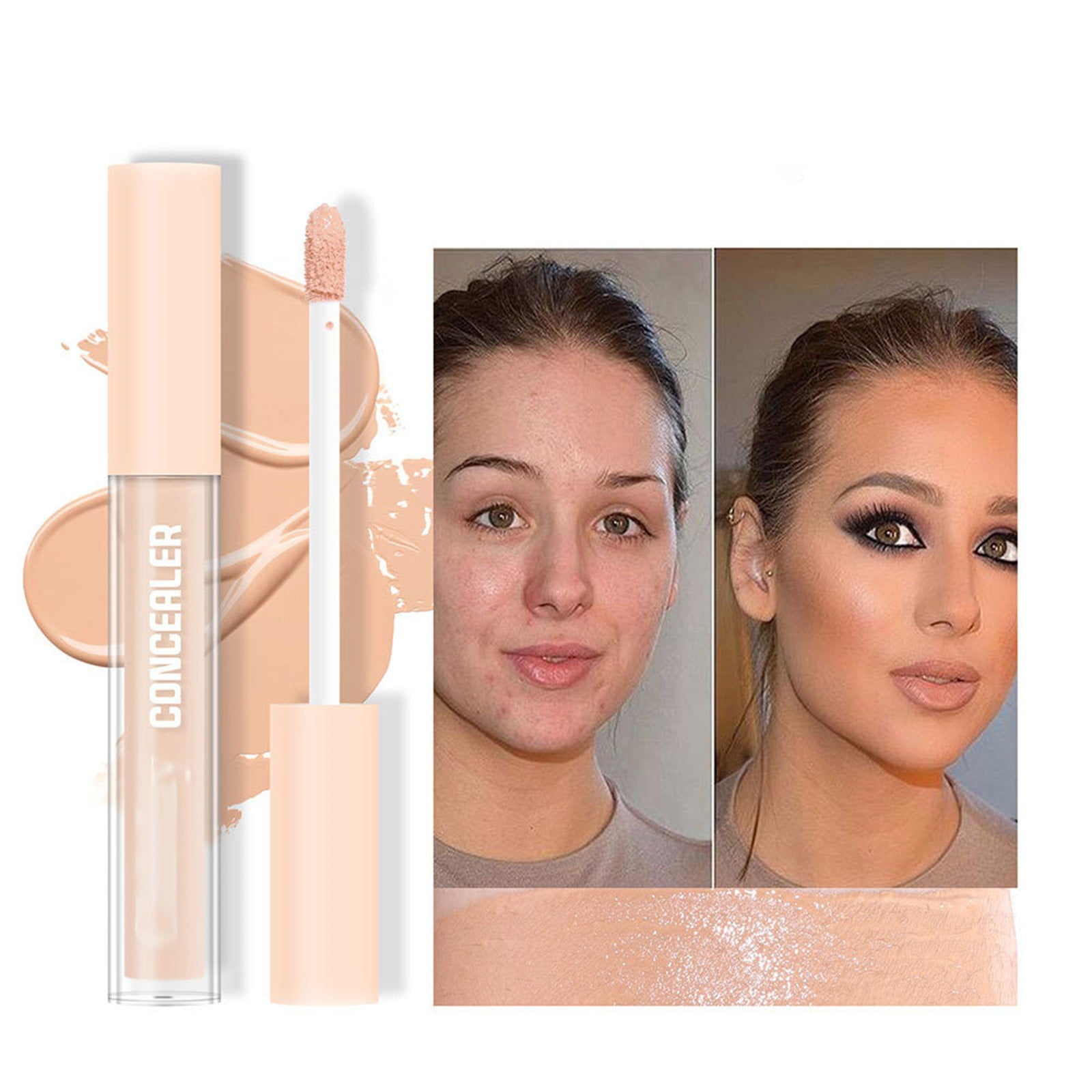 Concealer Makeup Natural Coverage Lightweight Conceals Covers Oil Light ...