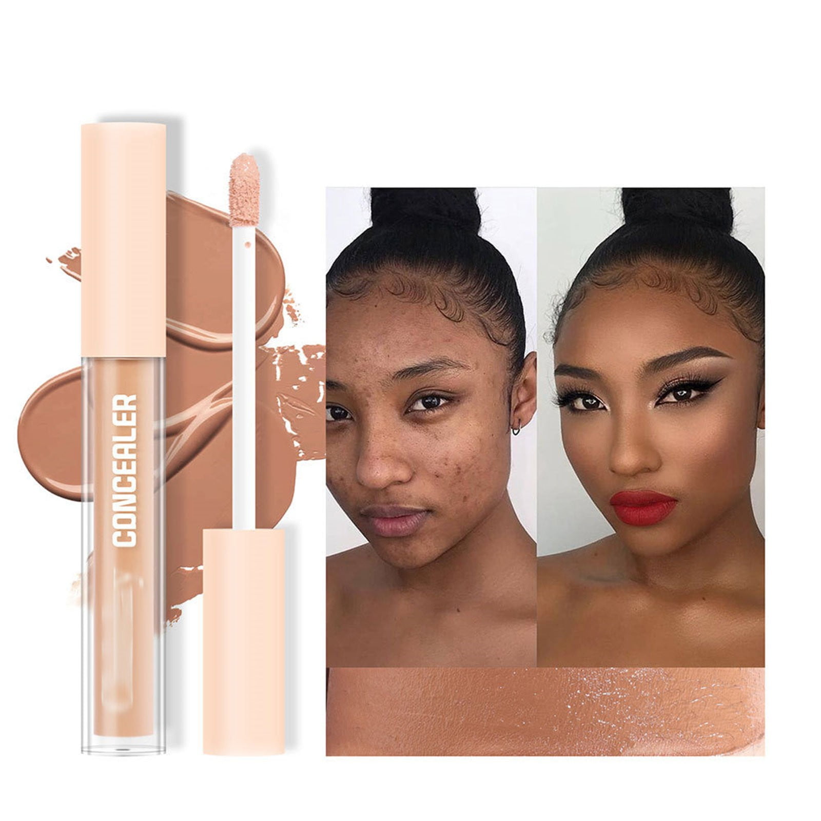 Concealer Makeup Natural Coverage Lightweight Conceals Covers Oil Light ...
