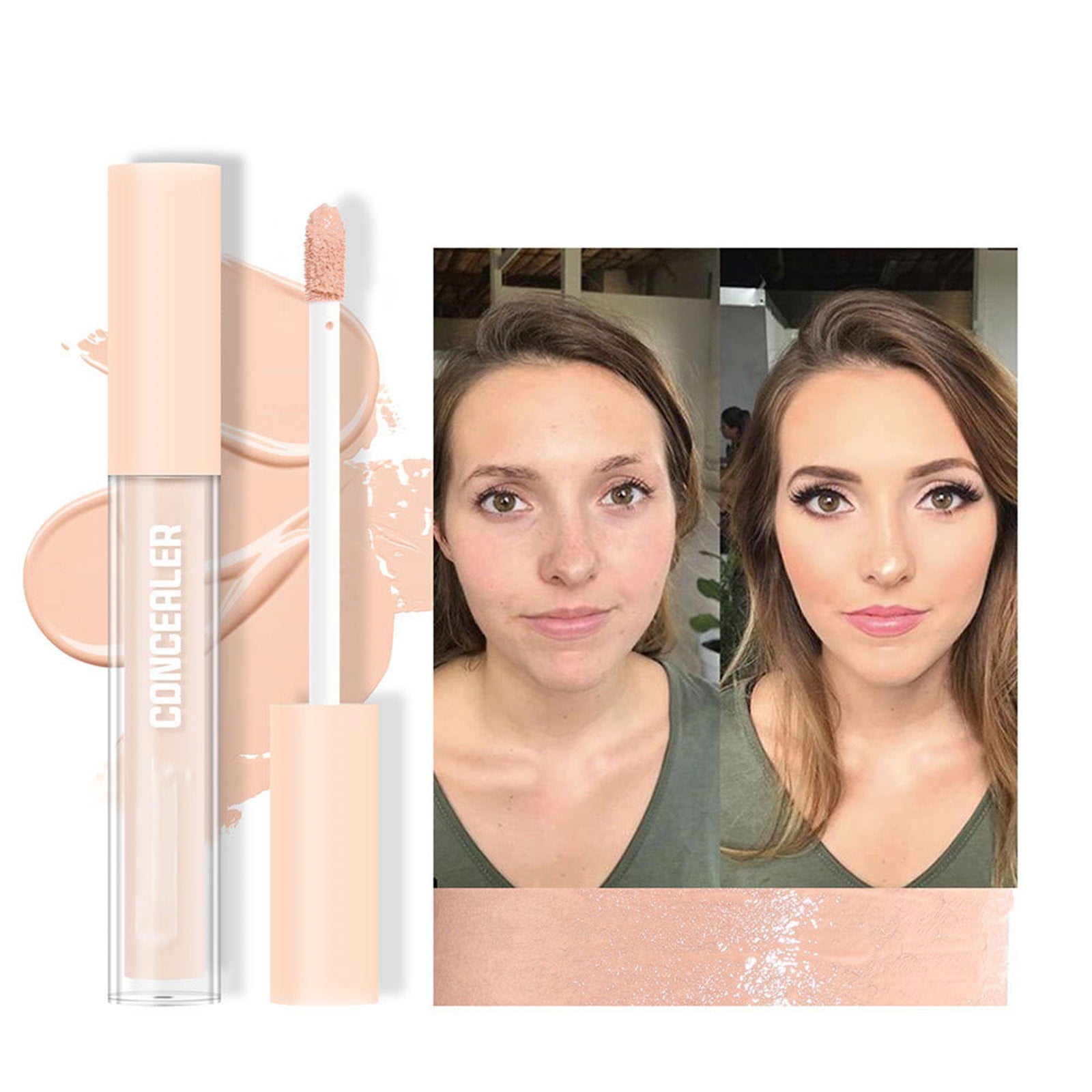 Concealer Makeup Natural Coverage Lightweight Conceals Covers Oil Light ...