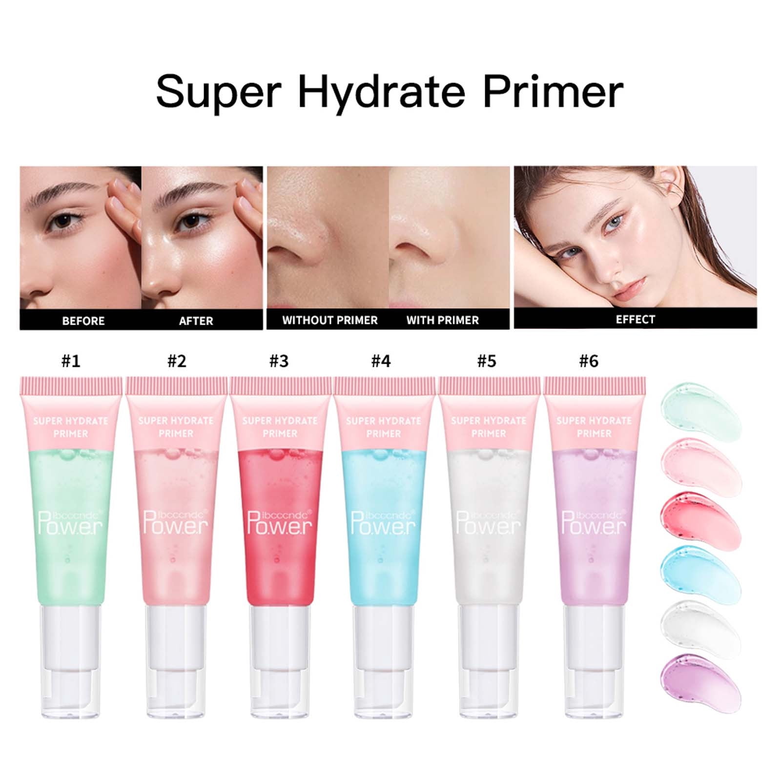 Concealer Moisturizing Gel, Pore-Filler Treatment, Lightweight, Oil ...