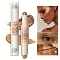 Concealer Stick, High Gloss Powder, Natural Luminous Finish, Dual-Ended ...