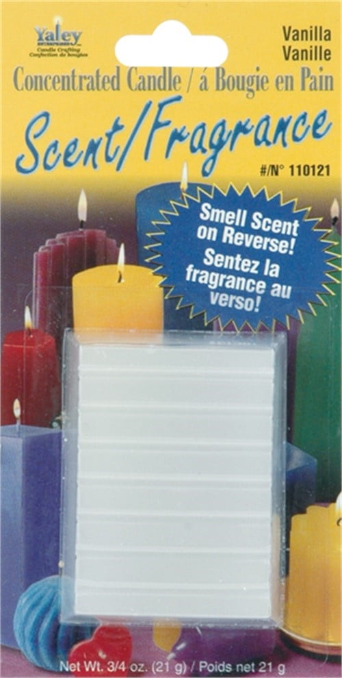 Concentrated Candle Scent .75oz Block-Vanilla, Pk 6, Yaley - Walmart.com