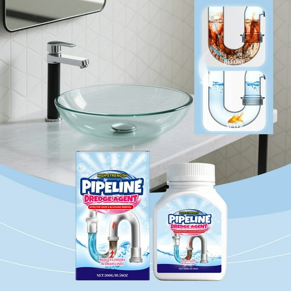 Concentrated Drain And Sewer Line Cleaner And Deodorizer, Powerfully ...
