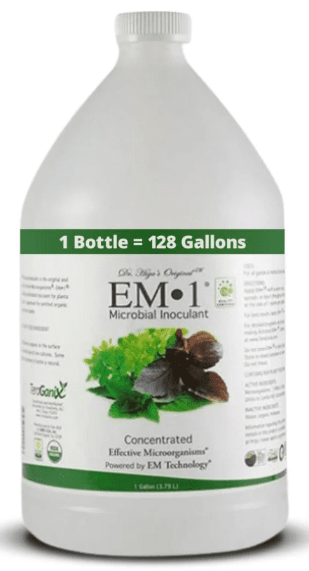 Concentrated Effective Microorganisms em1 Microbial Inoculant 1 Gal ...