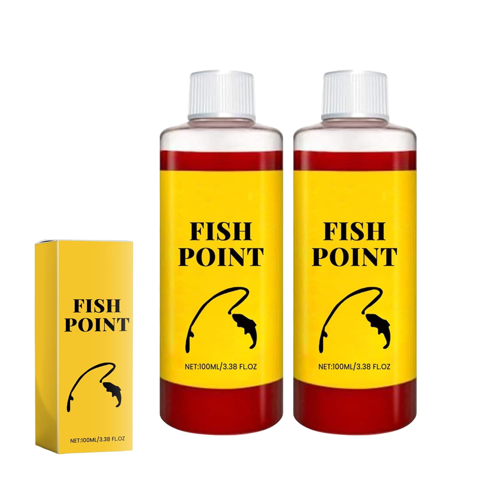 Concentrated Fish Attractant Liquid, Fast-Acting Lure Attractant, Bait ...