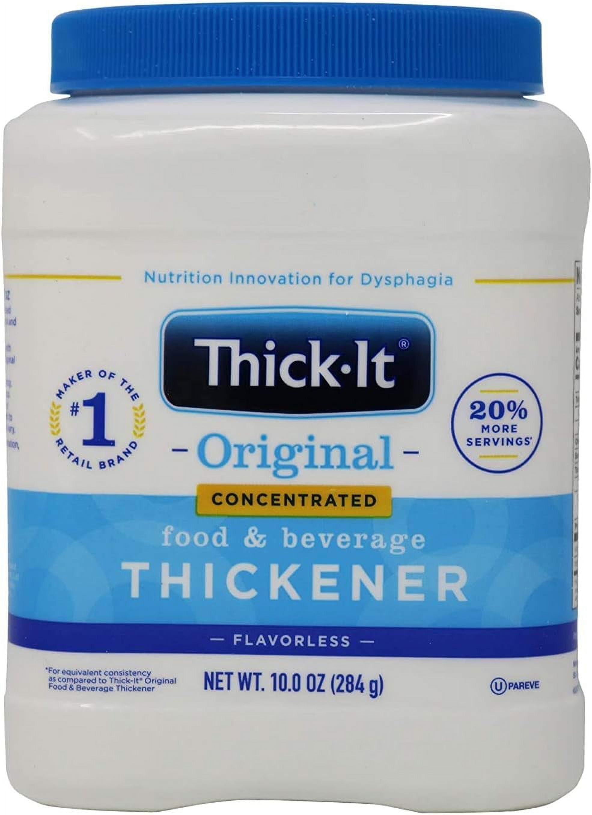 Concentrated Food and Beverage Thickener Unflavored - 10oz, Pack of 3 ...