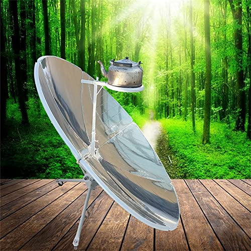 Concentrating Solar Cooker, 59'' Diameter Camping Outdoor Solar Cooker ...
