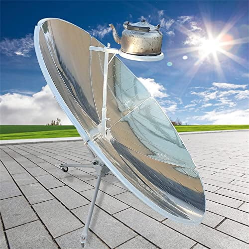Concentrating Solar Cooker, 59'' Diameter Camping Outdoor Solar Cooker ...