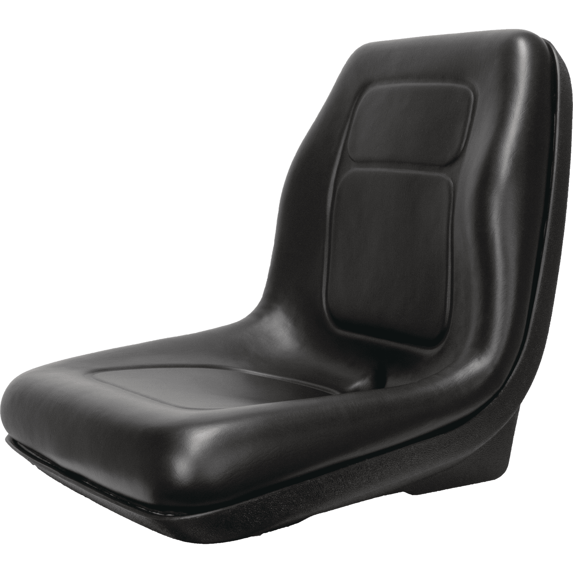 Concentric Black Talon Ultra-High Back Gator Style Black Tractor Seat ...