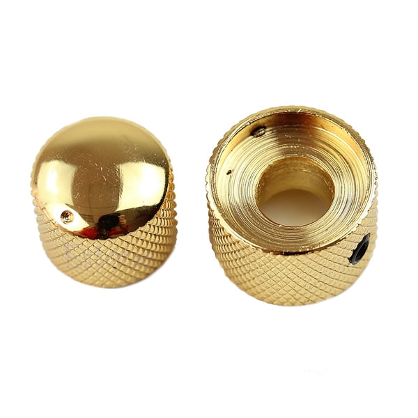 Concentric Dual Knob Metal Dome Potentiometer Cap For Electric Guitar ...