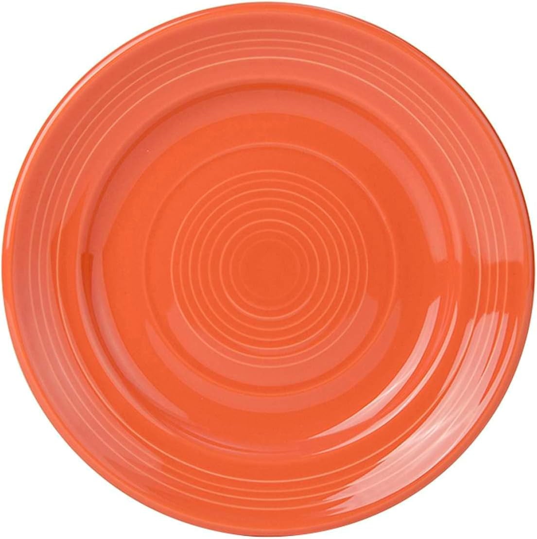 Concentrix Solid Color 7-1/2-Inch Plate, Case of 24, Orange; Scratch ...