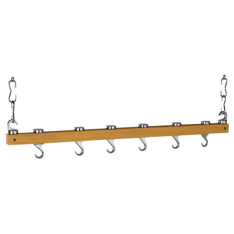 Concept Housewares 36 Inch Dual Track Hanging Pot Rack - Walmart.com