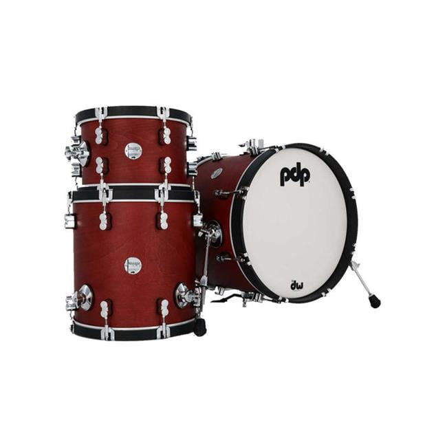 Concept Maple Classic Bop Kit with Hoops, Ox Blood & Ebony - Walmart.com