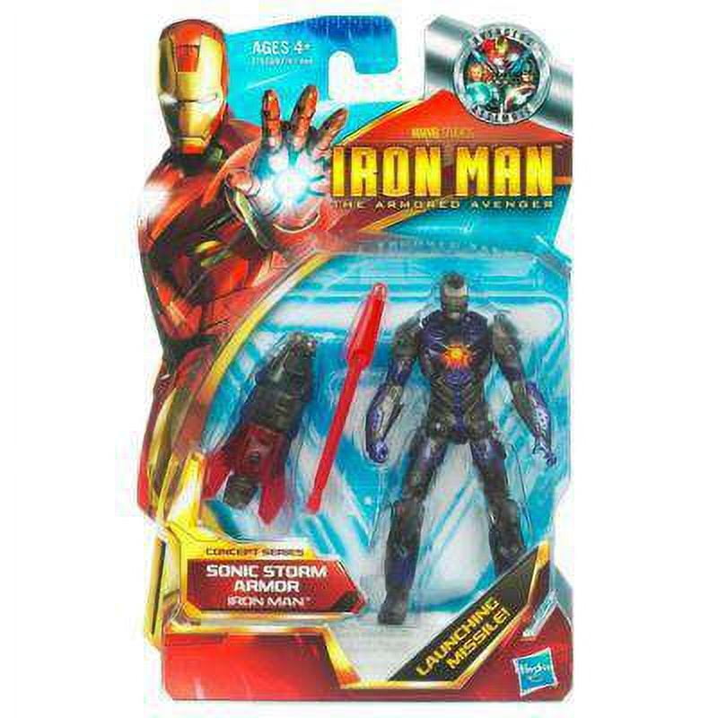 Concept Series Sonic Storm Armor Iron Man Action Figure - Walmart.com