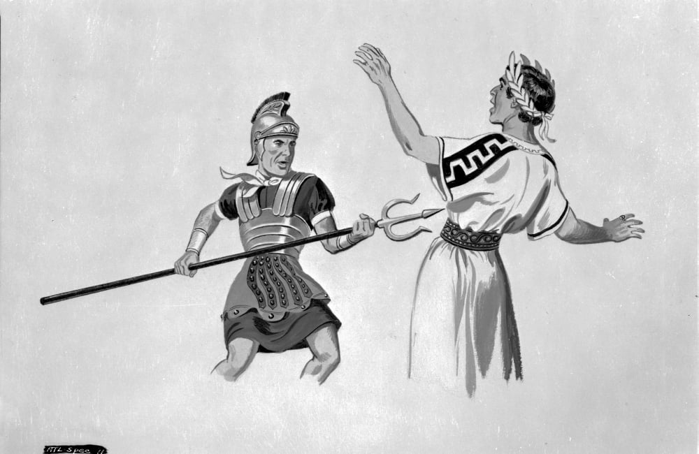 Concept art from Androcles And the Lion Photo Print (8 x 10) - Walmart.com
