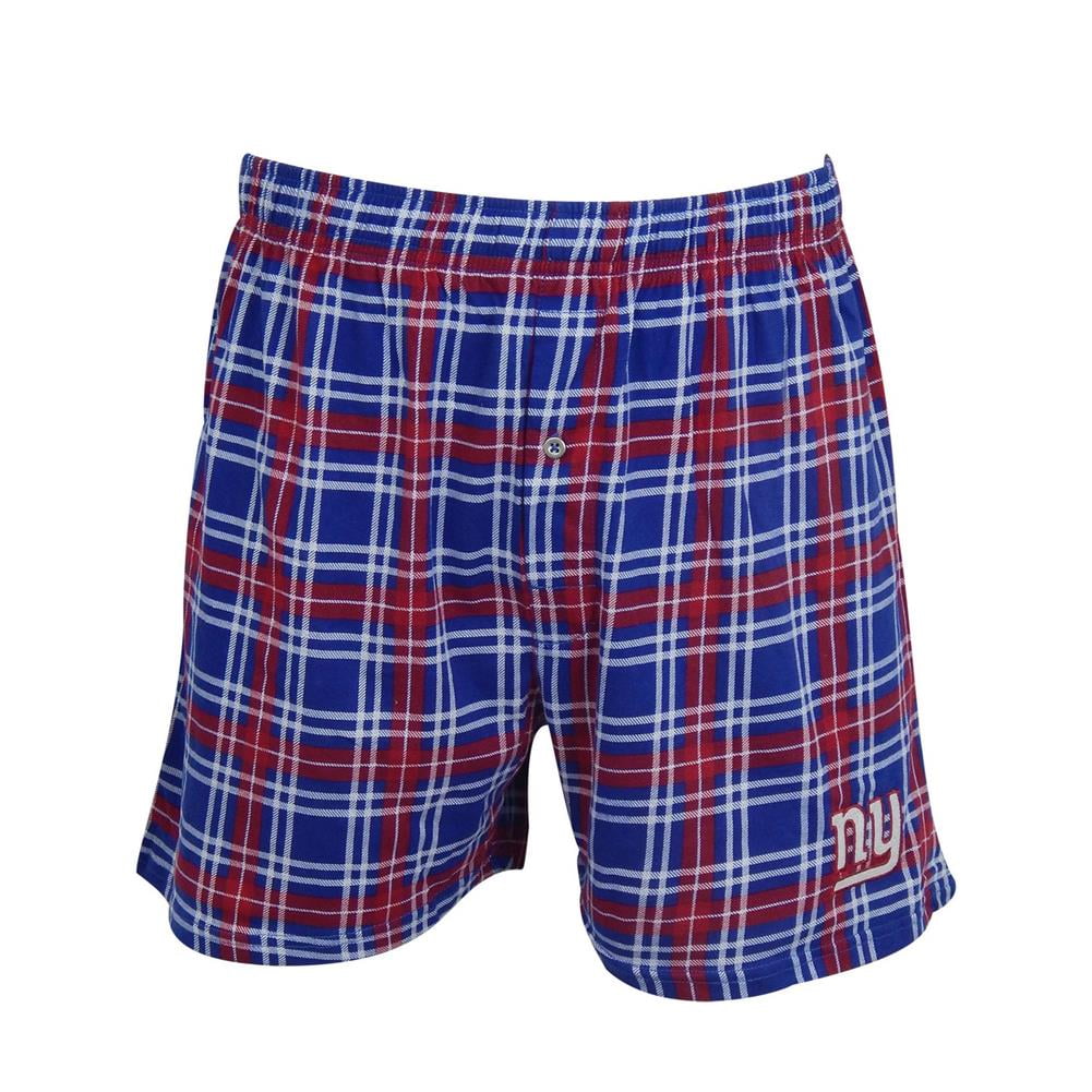 Concepts Sport New York Giants NY Men's Plaid Pajama Boxers - Walmart.com