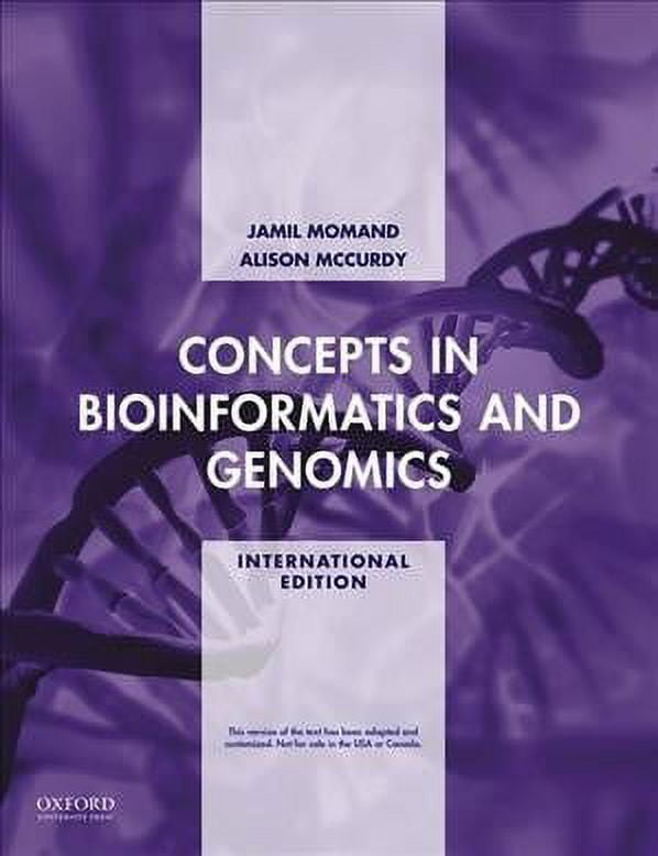 Concepts in Bioinformatics and Genomics - Walmart.com