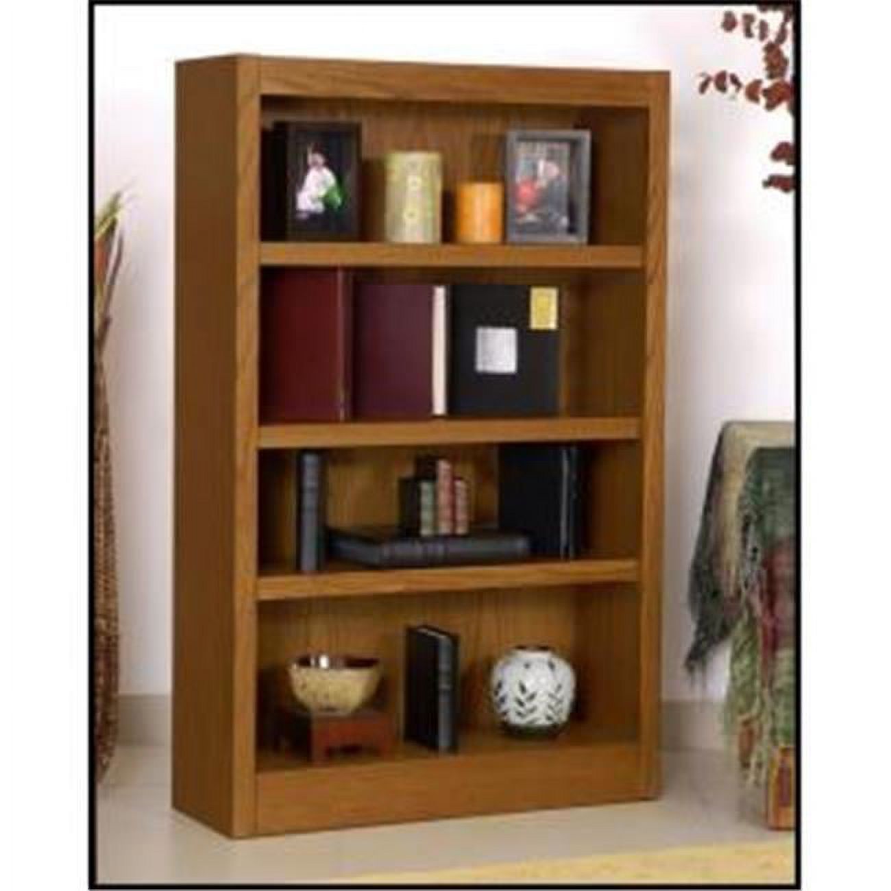 Sloped Shelf Welded Bookcase in Navy - Walmart.com