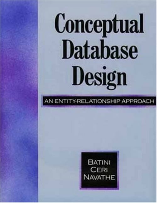 Pre-Owned Conceptual Database Design: An Entity-Relationship Approach Paperback Carol Batini ...