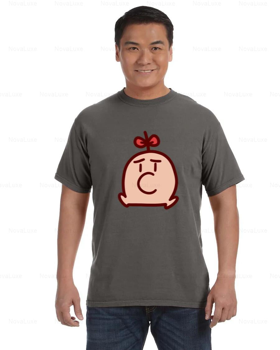 Concerned Mr. Saturn Comfort Coler T-Shirt with Retro Gaming Art ...