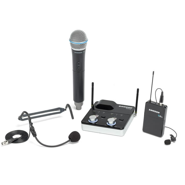 Concert 288m All-In-One Dual-Channel Wireless Mic System, D Band: 542 ...