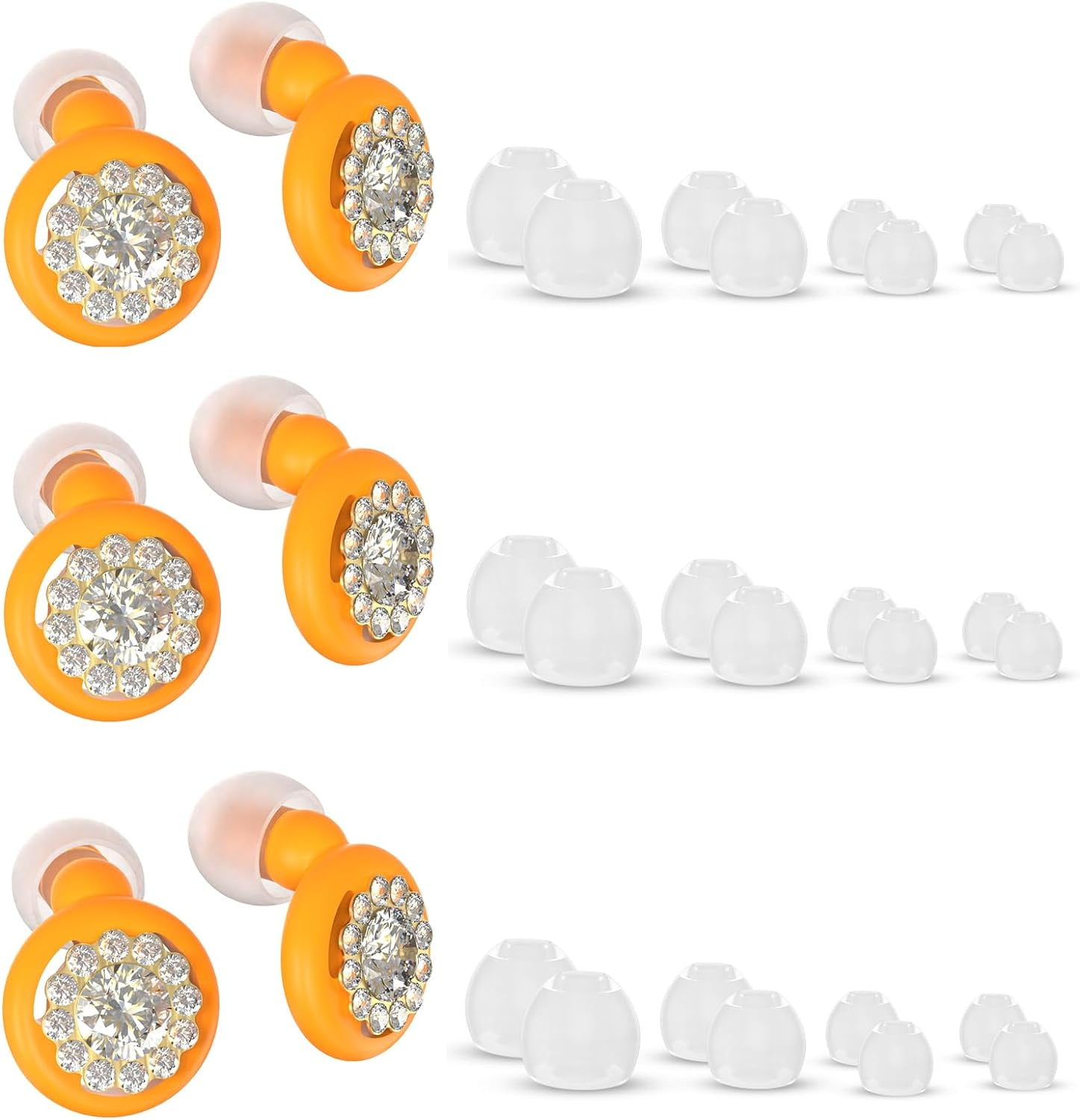 Concert Ear Plugs, Reusable Small Hearing Protection EarPlugs for ...