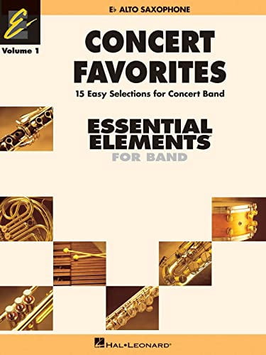 Pre-Owned Concert Favorites Vol. 1 - Eb Alto Sax: Essential Elements ...