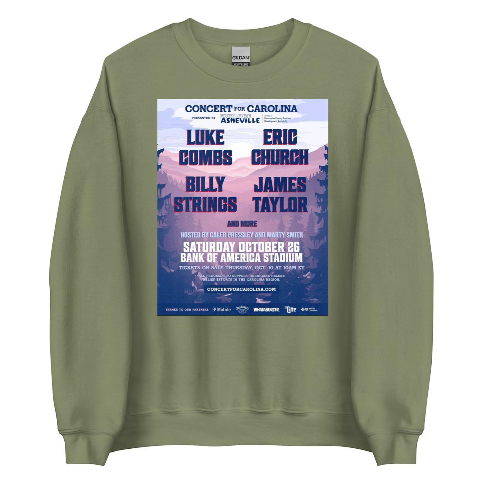 Concert For Carolina Bank Of America Stadium Oct 26 2024 Tour Poster ...