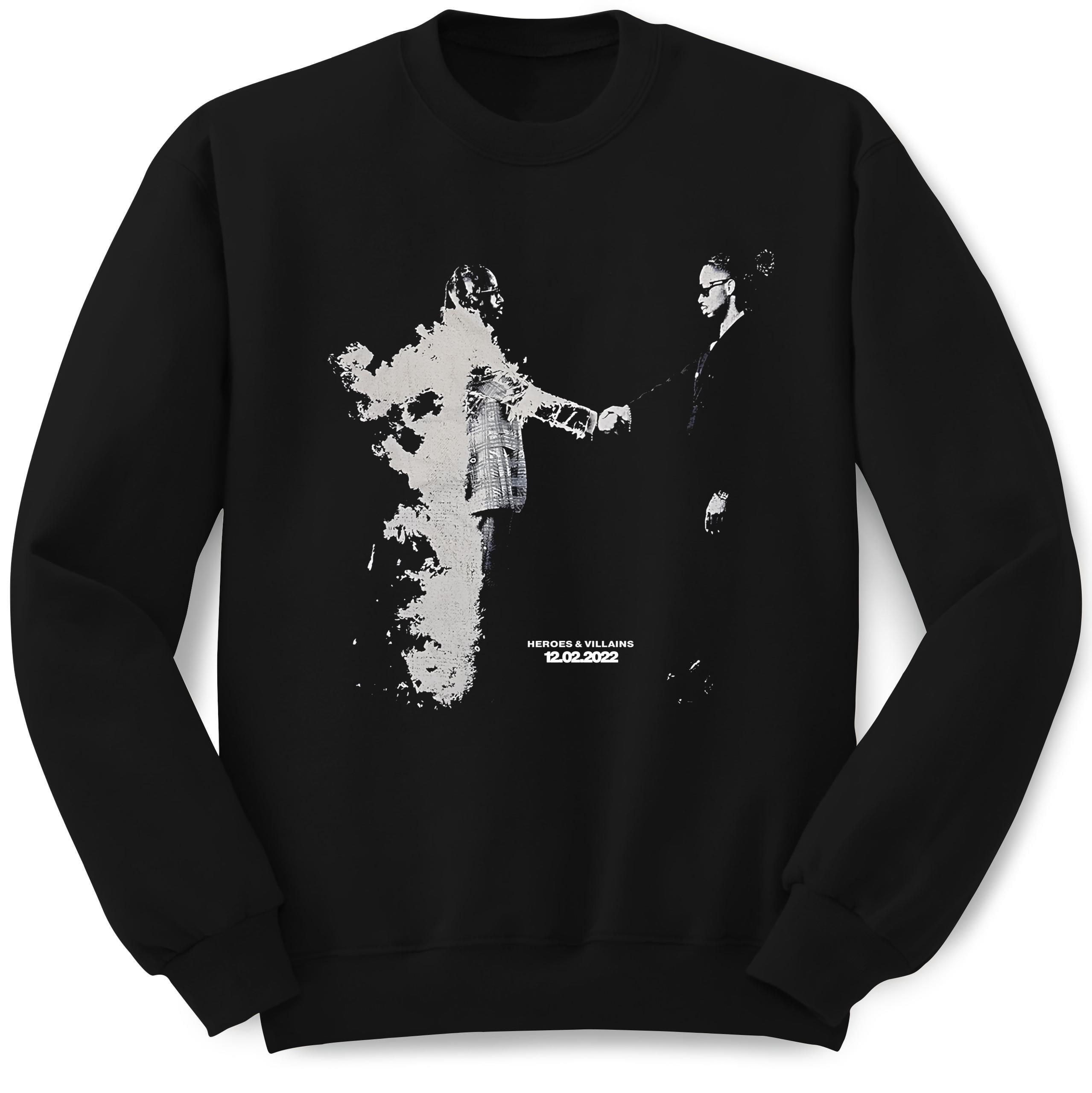 Concert Merch Heroes And Villains 2022 Album Rare Hip Hop Graphic Print ...