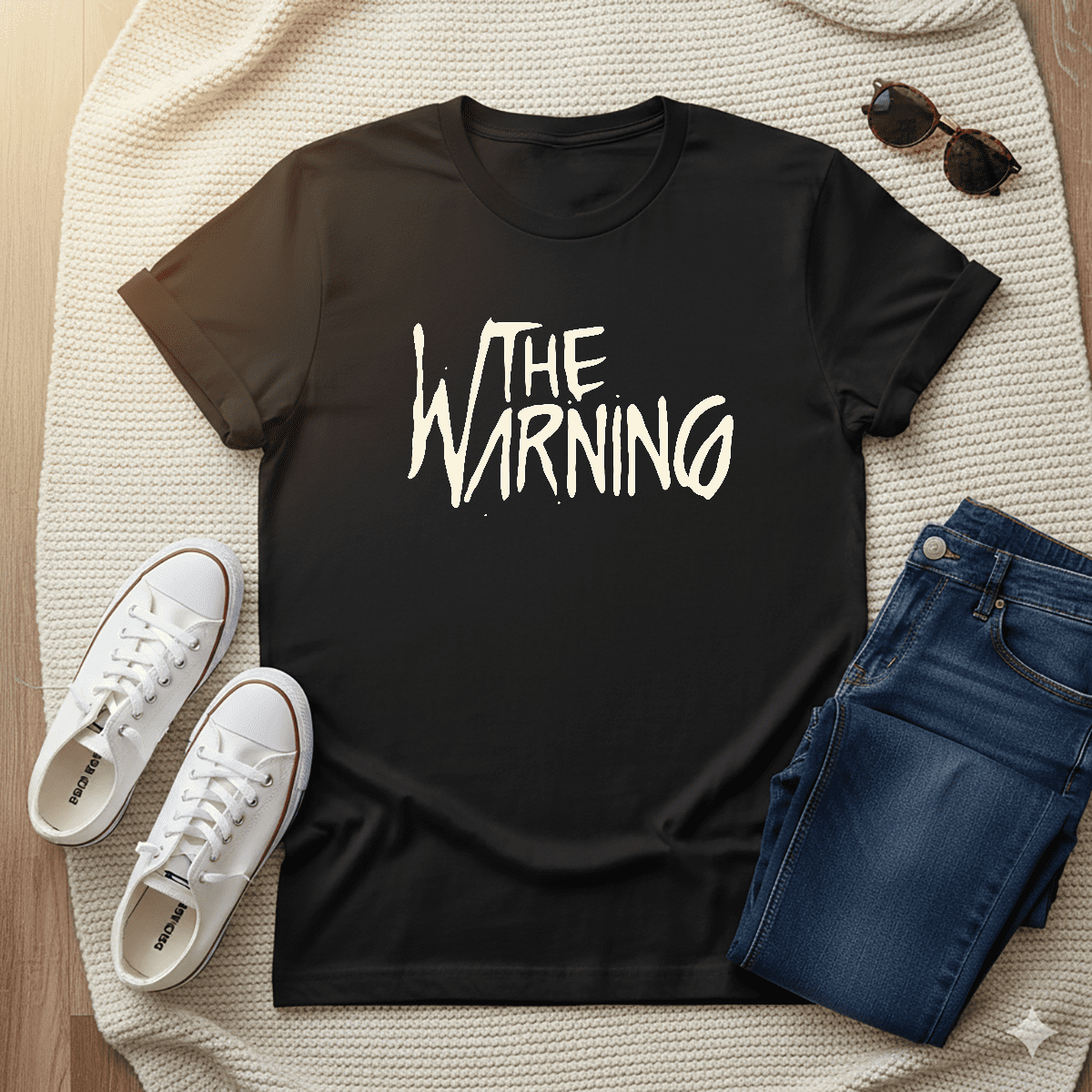 Concert The Warning Band Music Lover Retro Tour Graphic Fans Unisex T ...