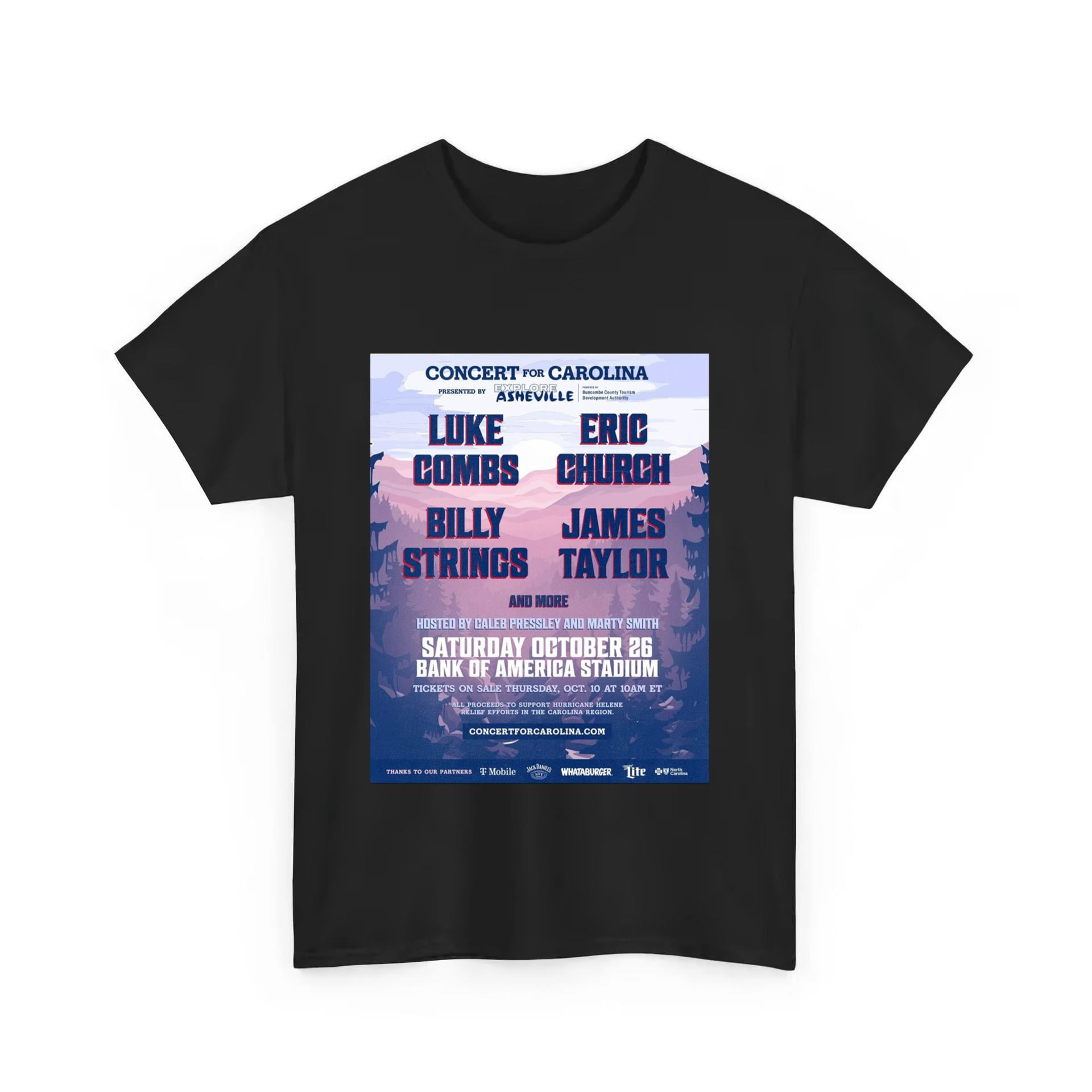 Concert for Carolina Stadium October 26 2024 Tour Commemorative Poster ...