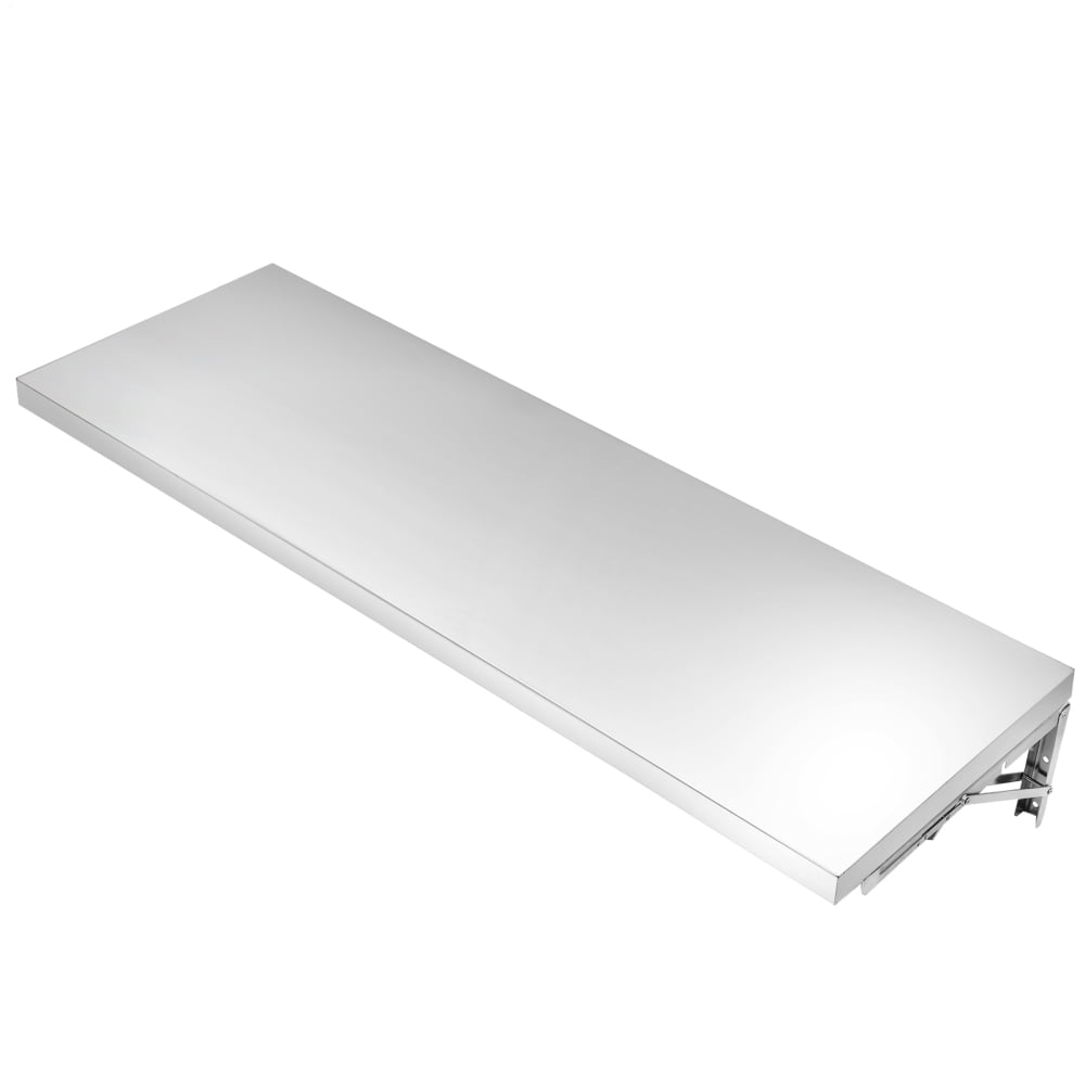 Concession Shelf, 36" x 12" Stainless Steel Drop Down Folding Serving ...