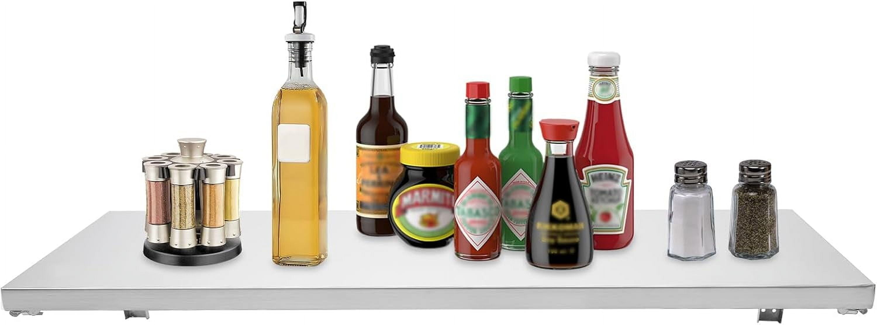 Concession Shelf, Stainless Steel Wall Folding Table, Drop Down ...