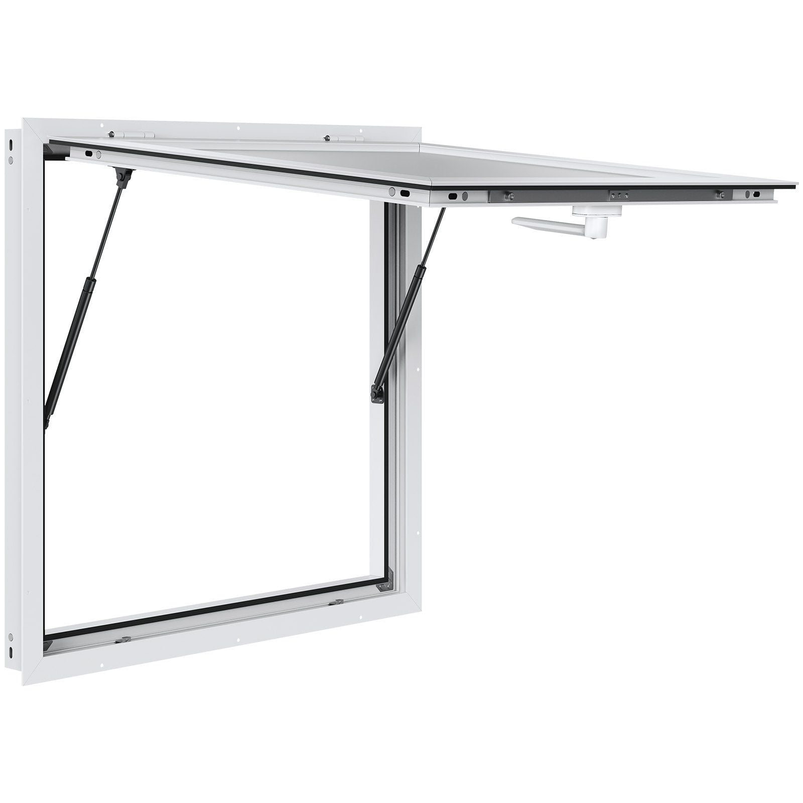 Concession Window 36"x36", Aluminum Alloy Food Truck Service Window ...