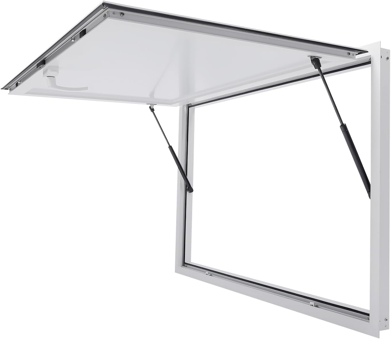 Concession Window, 48 x 32 inch Aluminum Alloy Food Truck Window ...