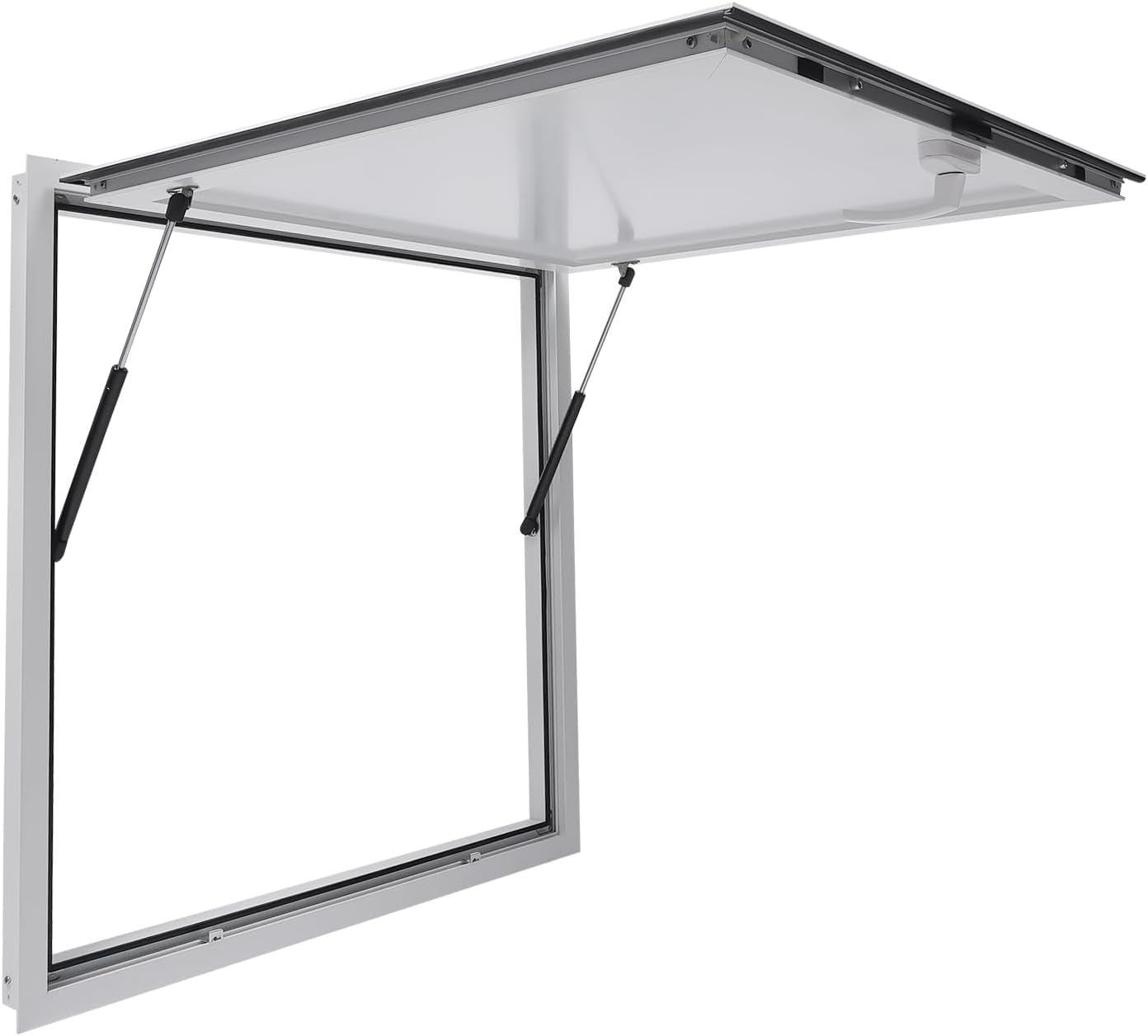 Concession Window, Aluminum Alloy Food Truck Service Window with 4 ...