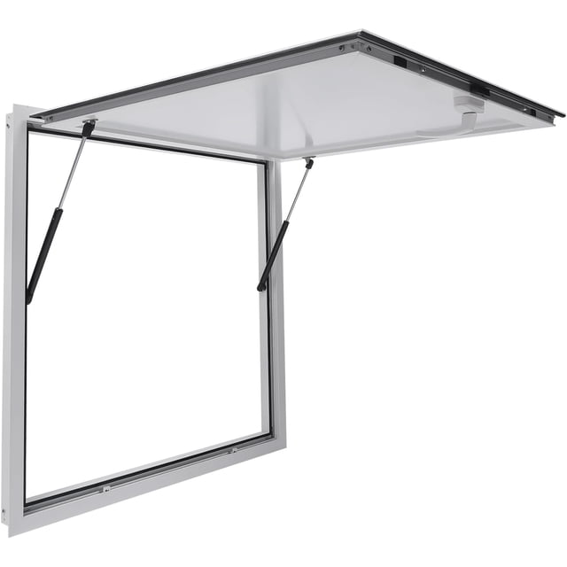 Concession Window, Aluminum Alloy Food Truck Service Window with 4 ...