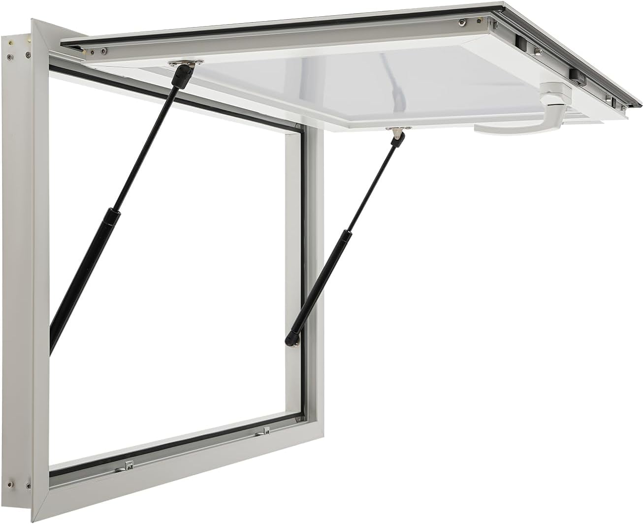 Concession Window, Aluminum Alloy Food Truck Service Window with 4 ...