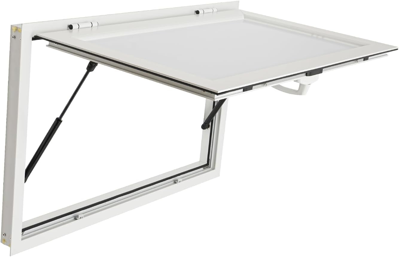 Concession Window, Aluminum Alloy Food Truck Service Window with 4 ...