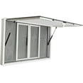 Concession Window, Aluminum Alloy Food Truck Service Window with 4 ...
