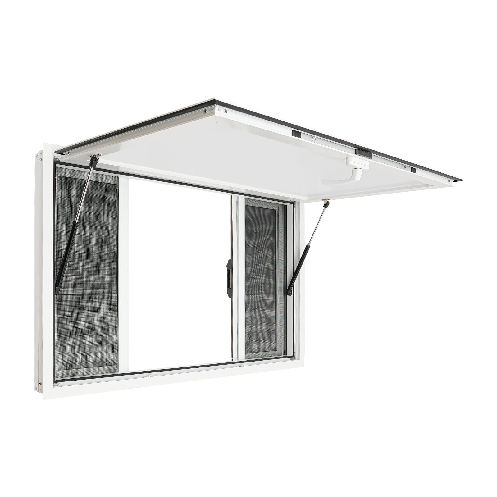Concession Window with Awning, Heavy-Duty Aluminum Alloy Construction ...